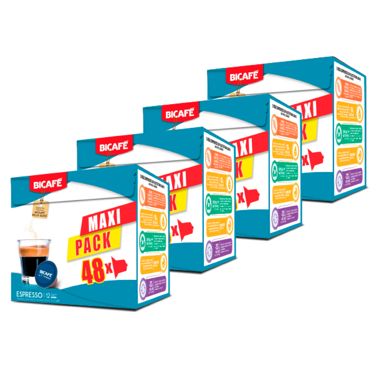MEGA PACK ESPRESSO 192 CÁPSULAS - 100666 - Bicafé